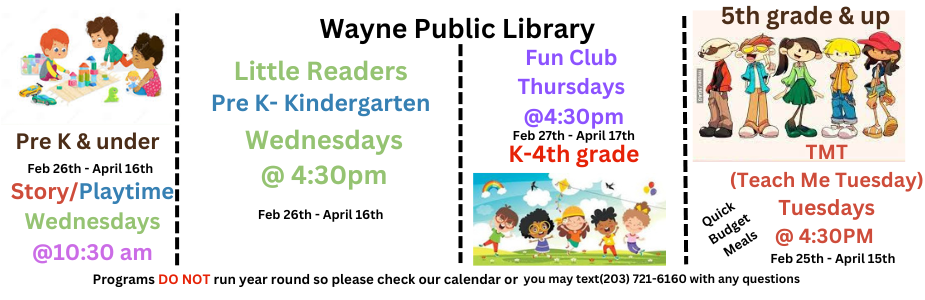 Home Page | Wayne Public Library